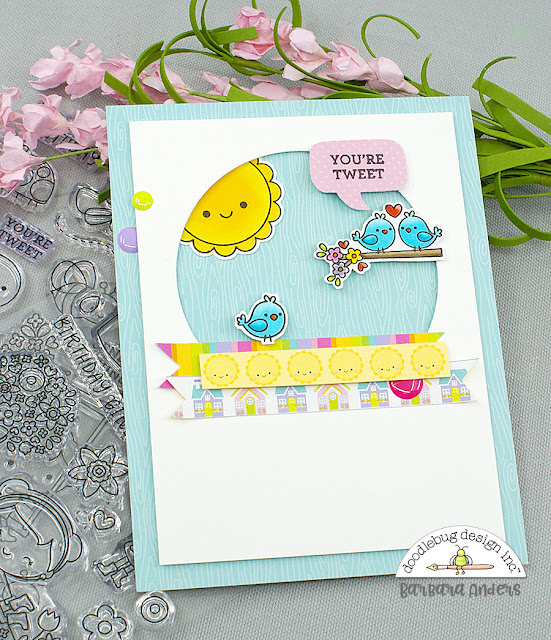 Doodlebug Design Inc Blog: SIMPLY SPRING - Stamped Card Trio | with Barbara