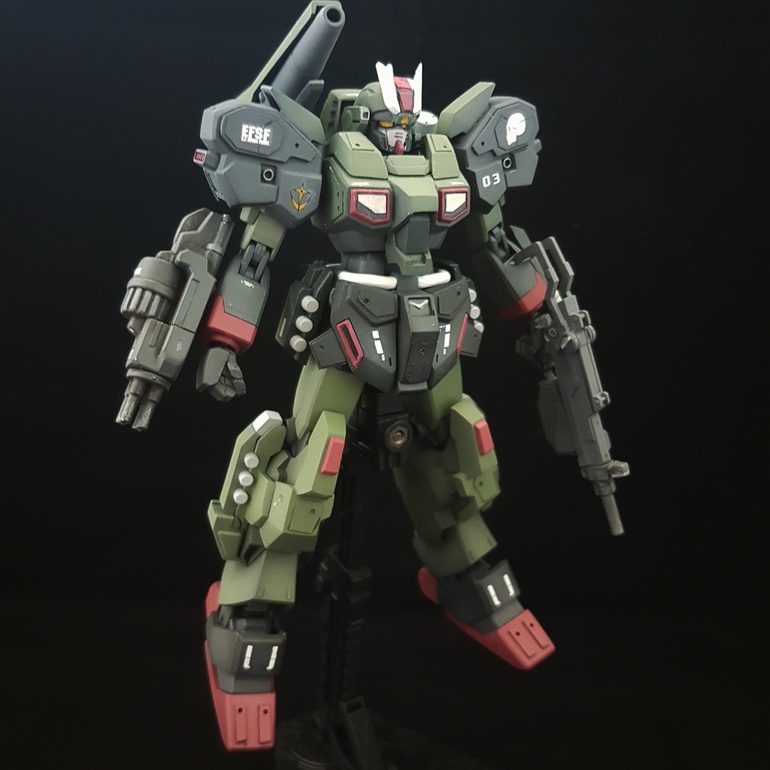 Custom Build: HG 1/144 RGM-90b Gundam Besa