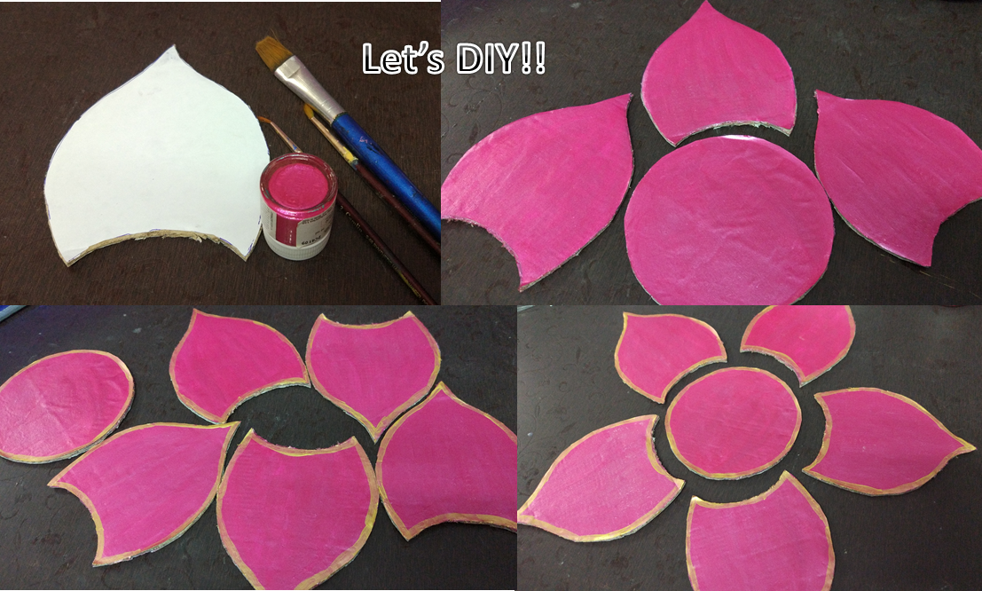 Papered: Cardboard Rangoli