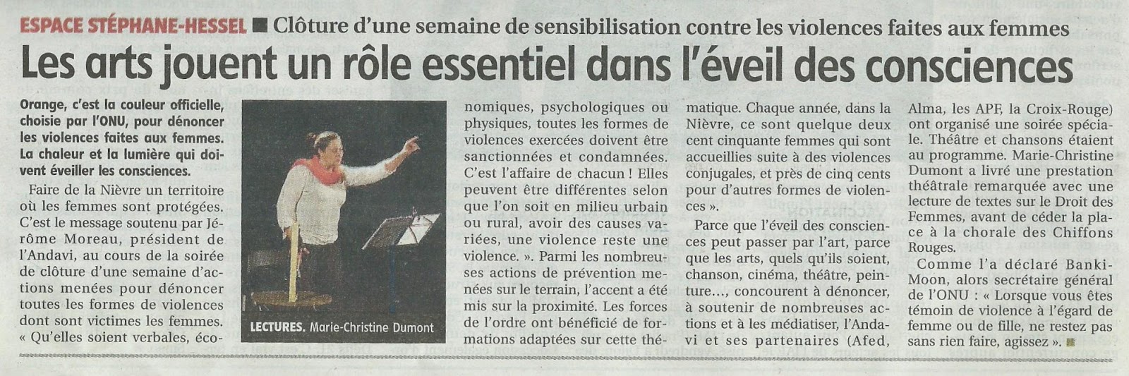 LE CHIFFON ROUGE: Revue de presse