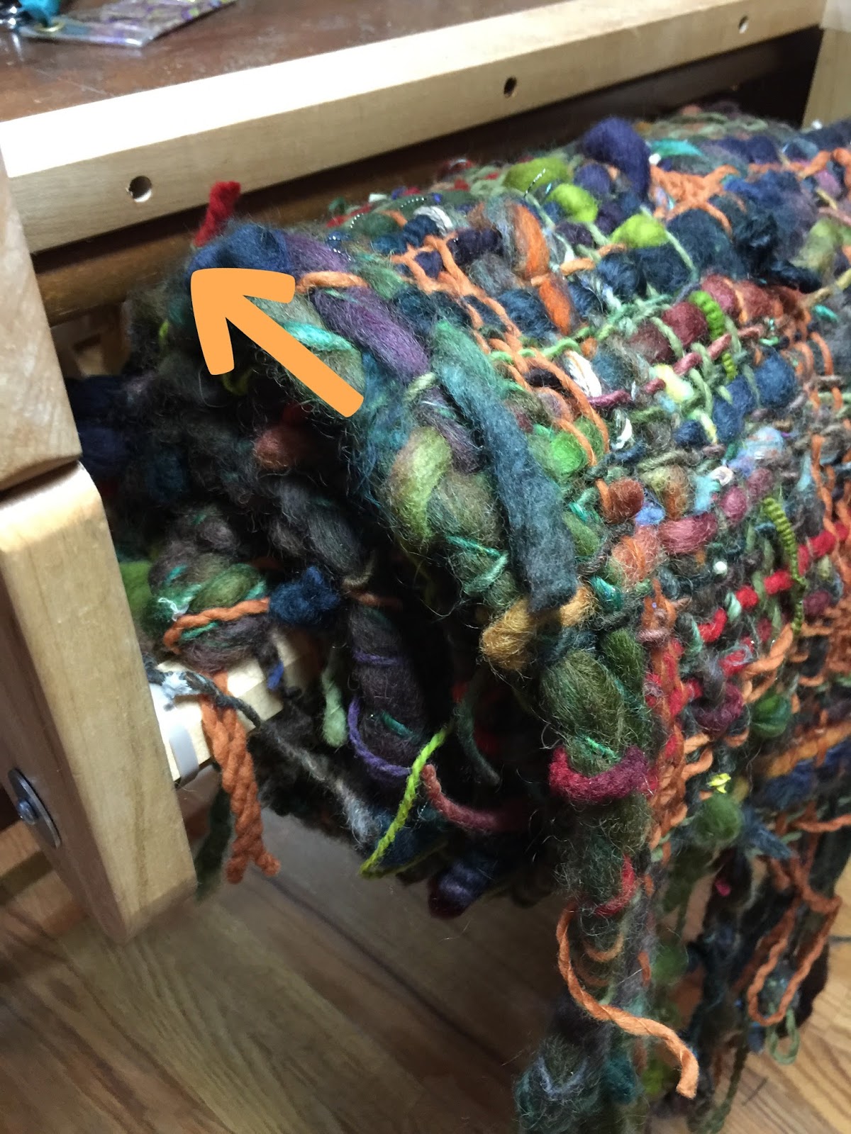 CENTERING WITH FIBER: Art yarns and the Ashford rigid heddle Loom"s new ...
