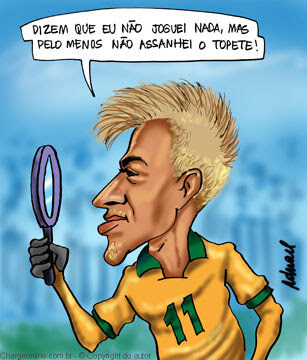 contos e charges: Seleção de futebol