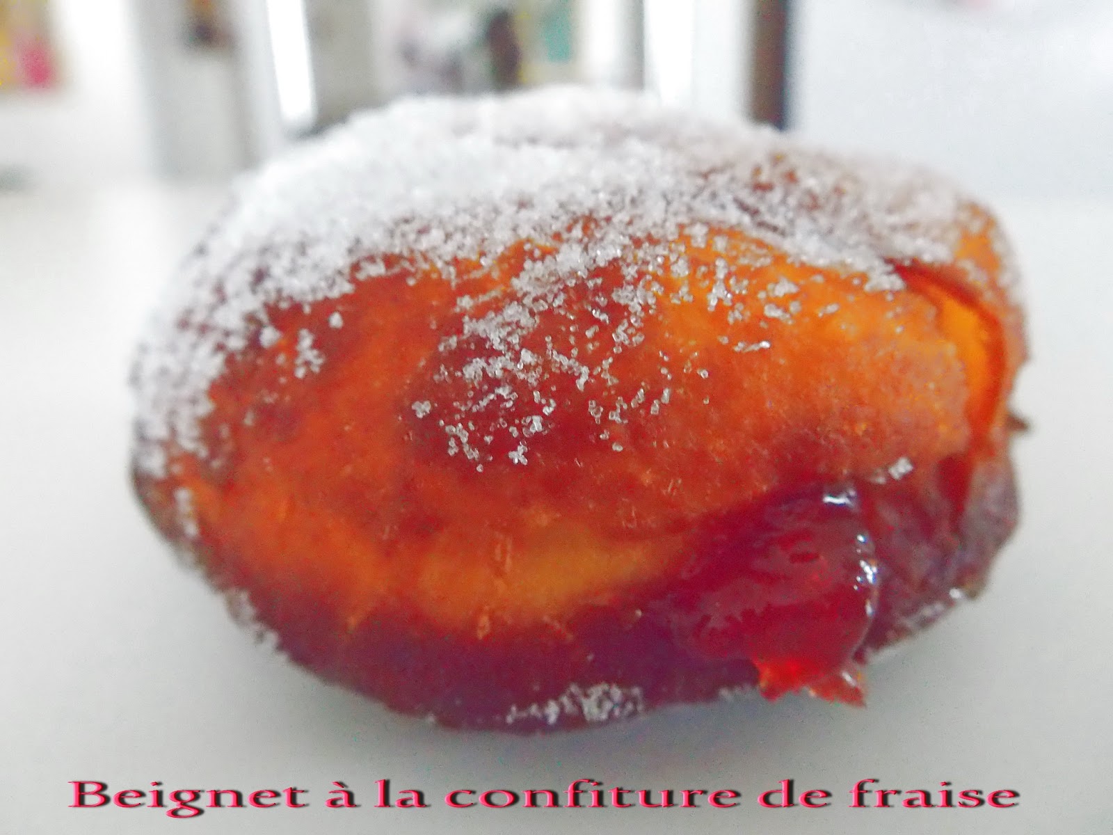 GATEAU GAGA - Love cakes: Beignet à la confiture de fraise