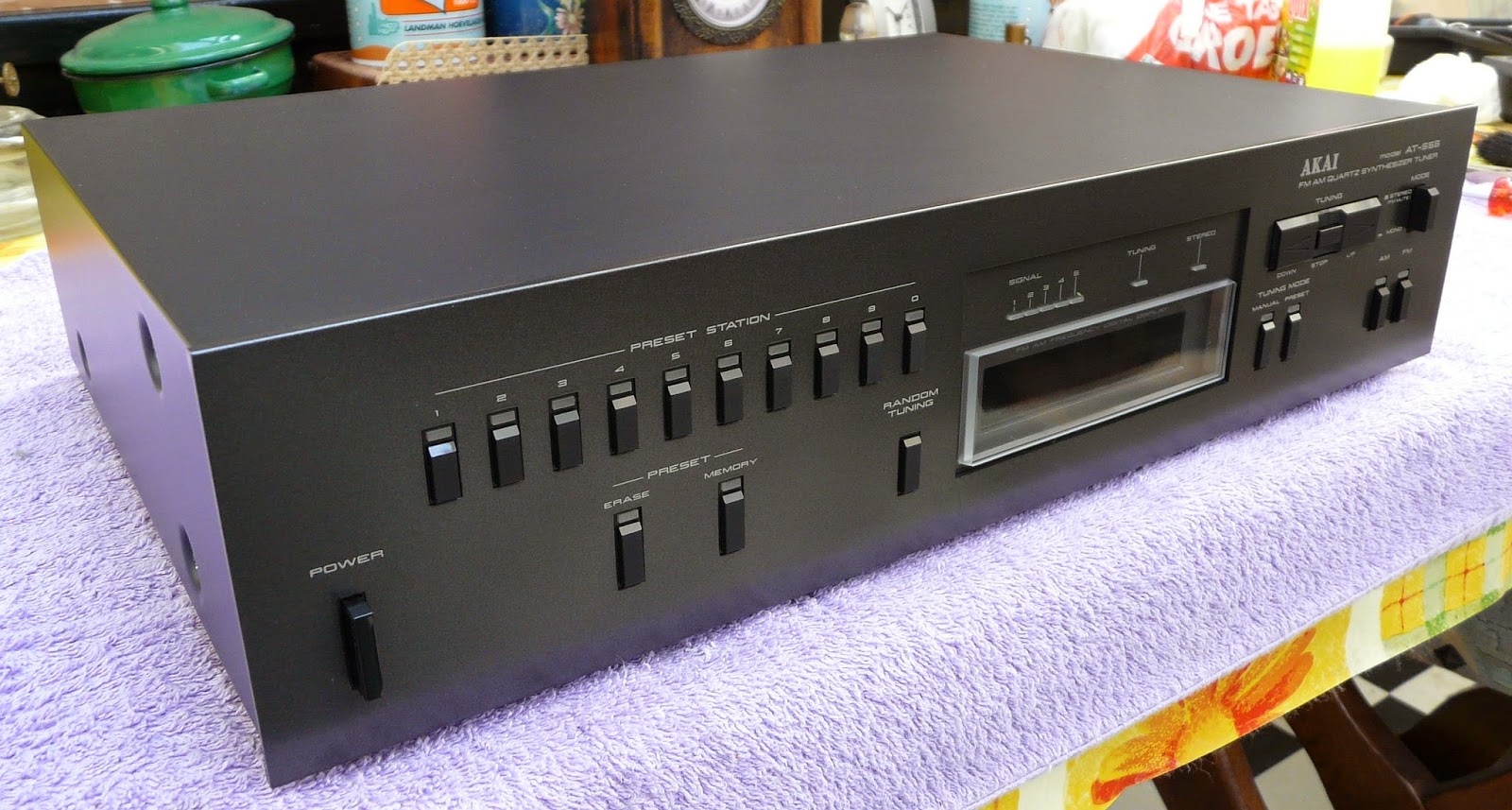 Akai AT-S55 - Digital Tuner | AudioBaza