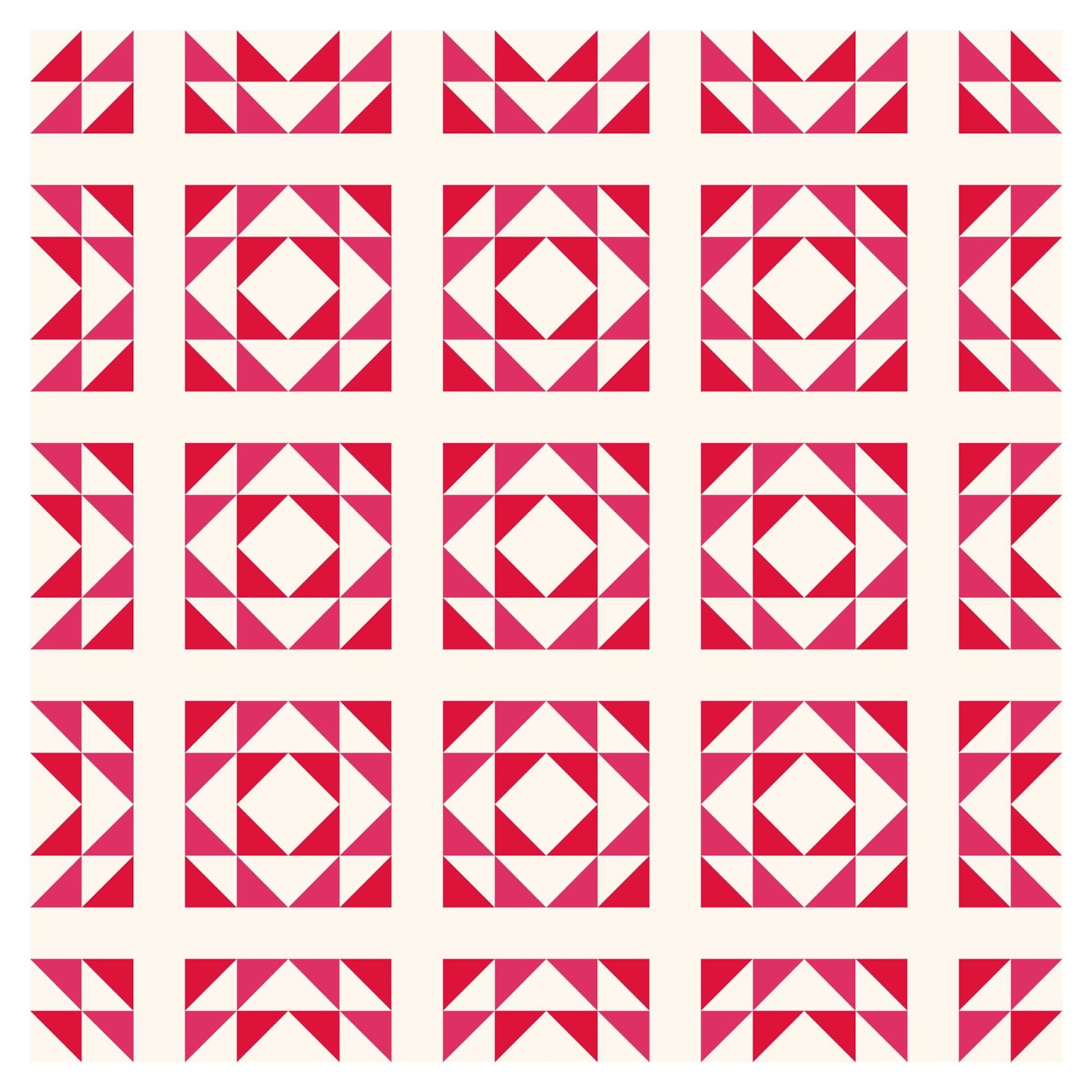 she can quilt: Decipher Your Quilt - finding the 25 patch block