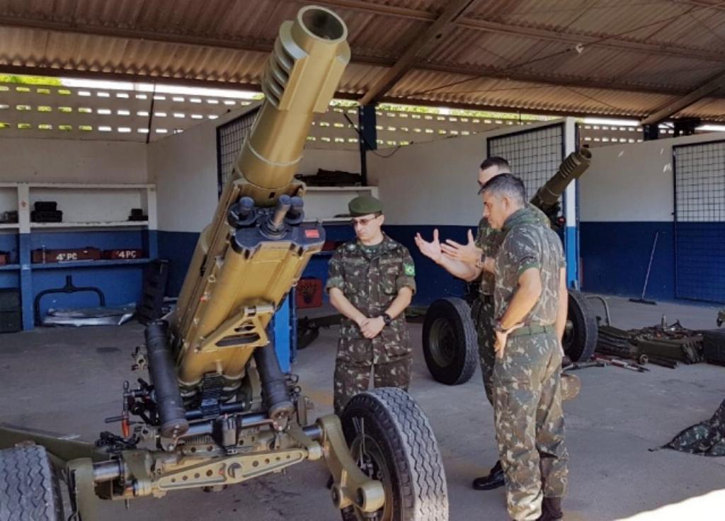 Orbis Defense Blog: obuseiro 105mm M56 Oto Melara