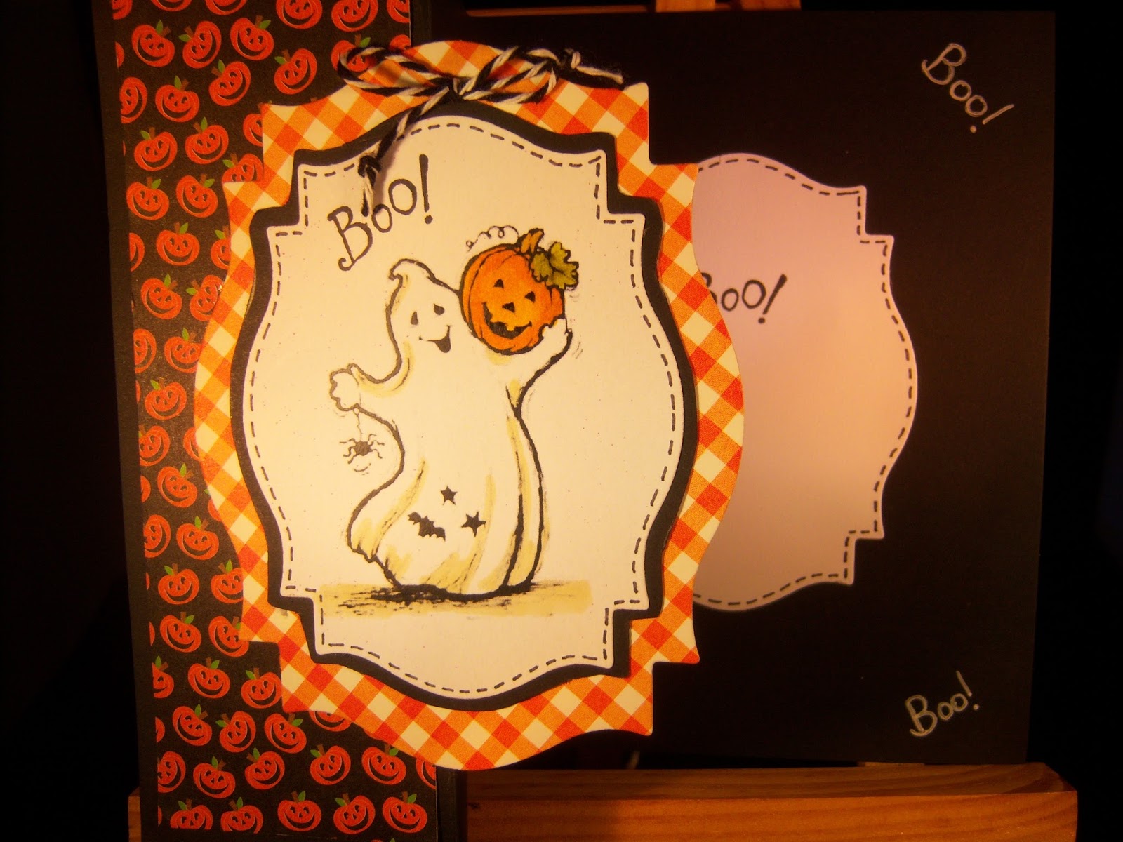 Scrap-n-Sew Granny: BOO! Card
