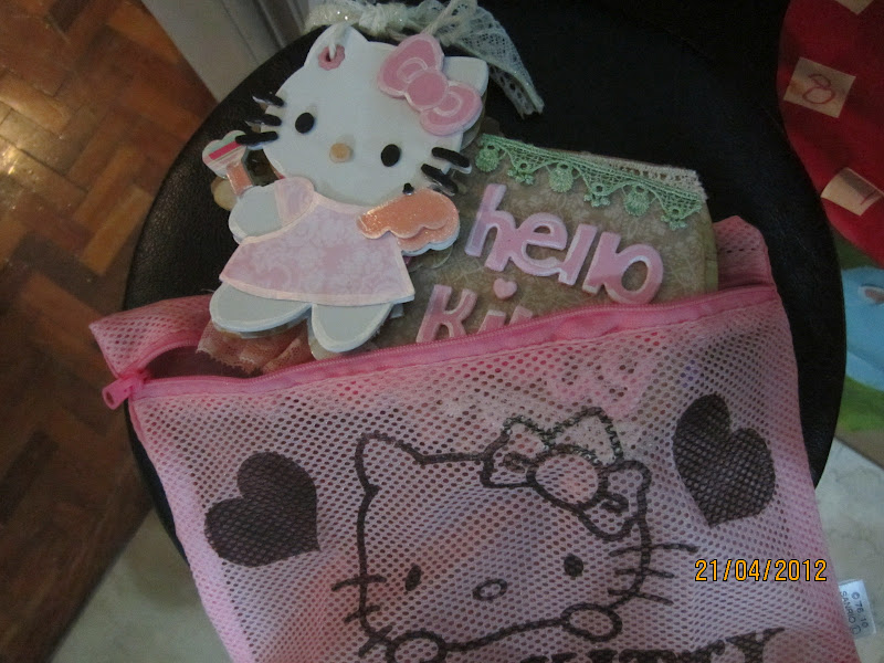 Paper Crafts with KraftyMom: Hello Kitty Project- Hello Kitty Mini Book ...