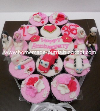 [Order] Anniversary Cupcake From Mba Tyas Semarang | Home Made Cake and ...