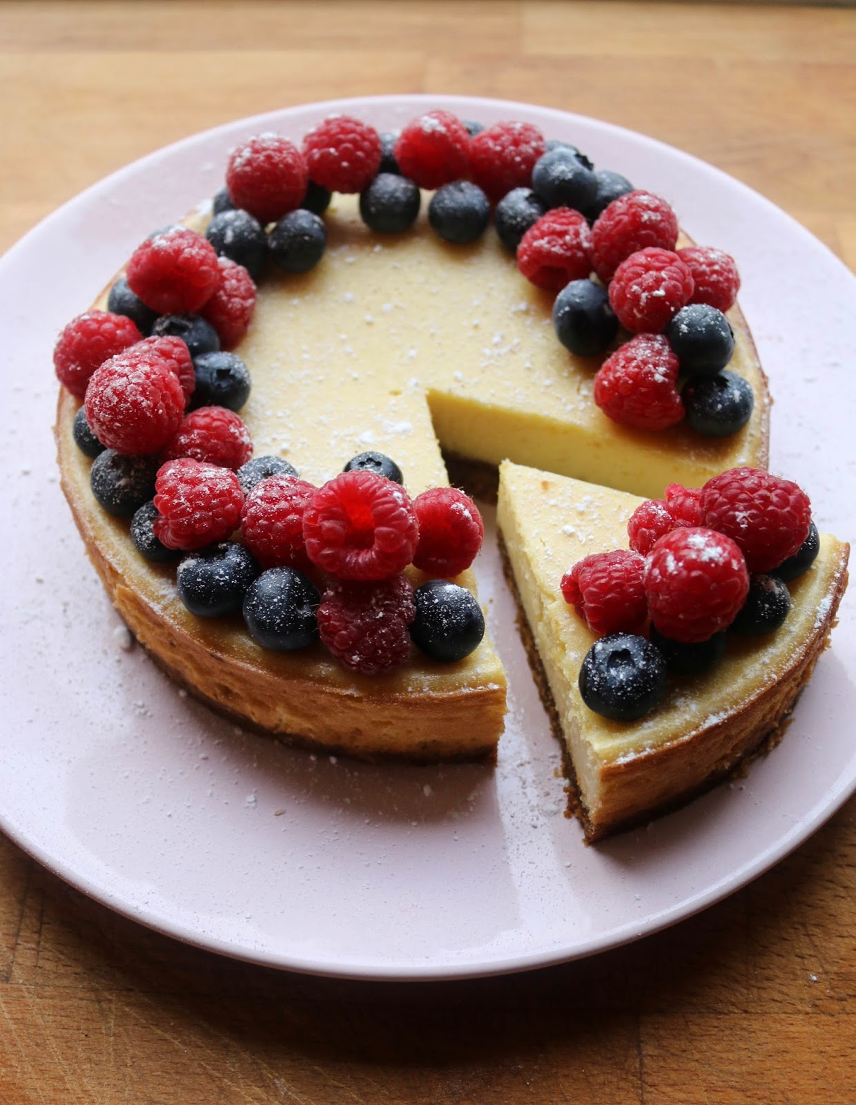 Baked Lemon and Ginger Cheesecake | Babble and Bake