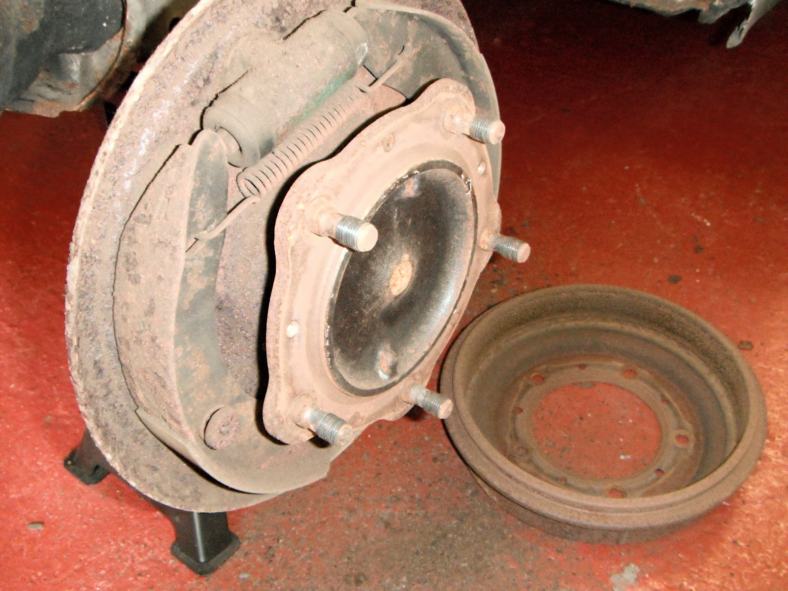 Citroën DS Restoration: Rear brakes