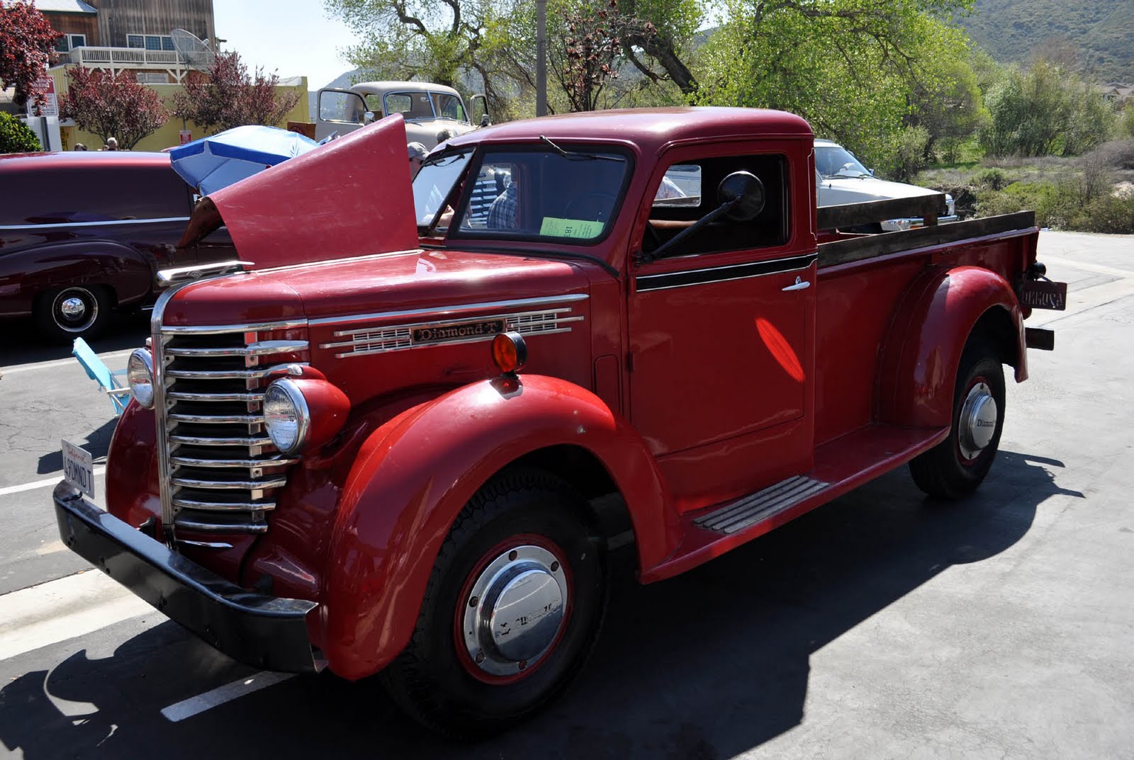Just A Car Guy: 1949 Diamond T pickup, Cliff was able to persuade all ...