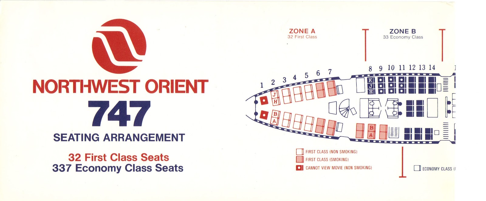 Airlines Past & Present: Northwest Orient Airlines Boeing 747 & DC-10 ...