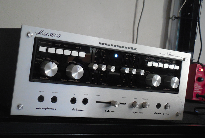 Vintage Hi-Fi Audio Restorations: Scotts Marantz 3600 Pre Amplifier ...