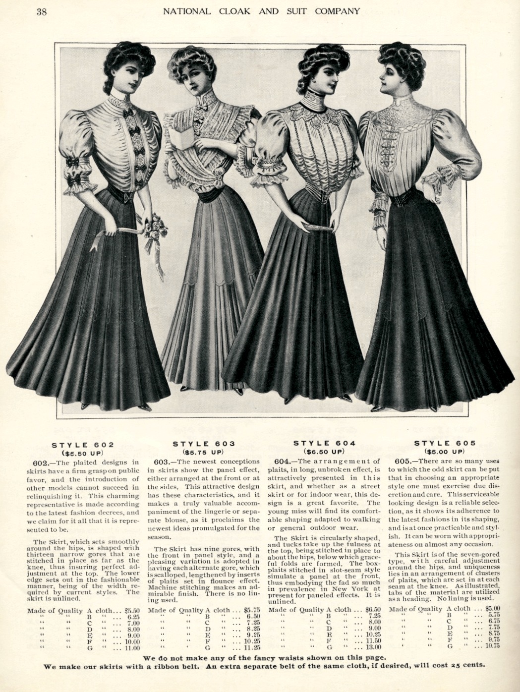 Clearly Vintage: Fashions 1905-1906