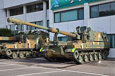 BARANG BARU BARANG LAMA: SAMSUNG TECHWIN K9-THUNDER SELF-PROPELLED HOWITZER