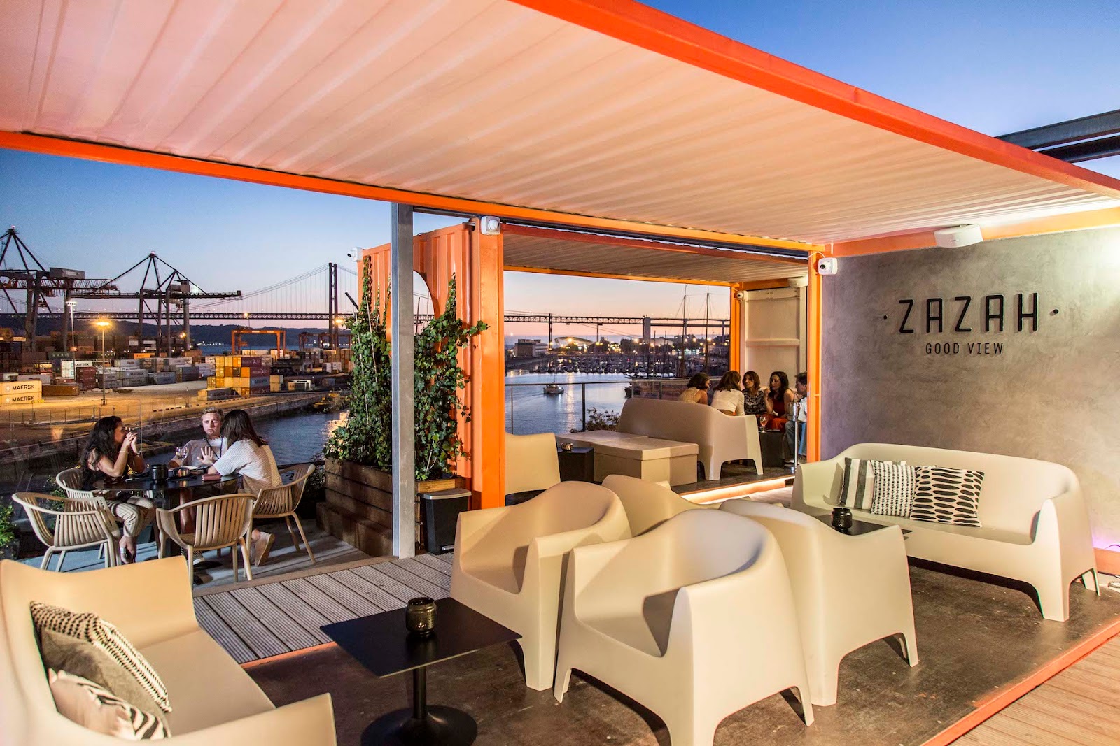 LISBON // Zazah Rooftop Bar & Restaurant | Brose Nose