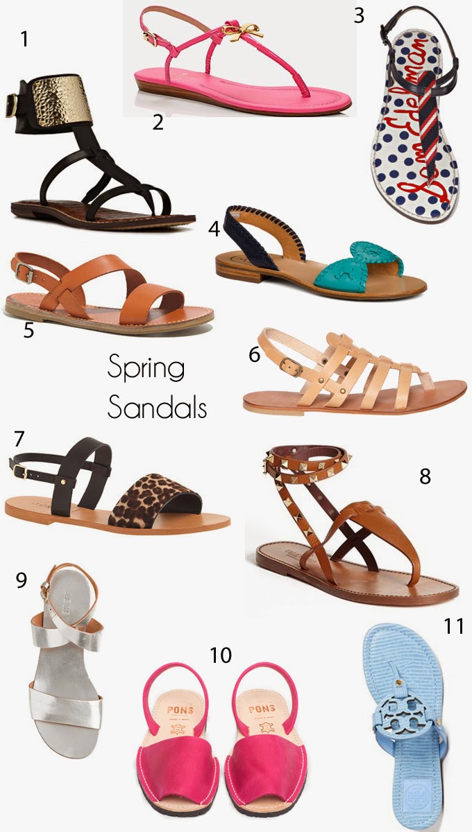 Spring Sandals - Peridot Skies