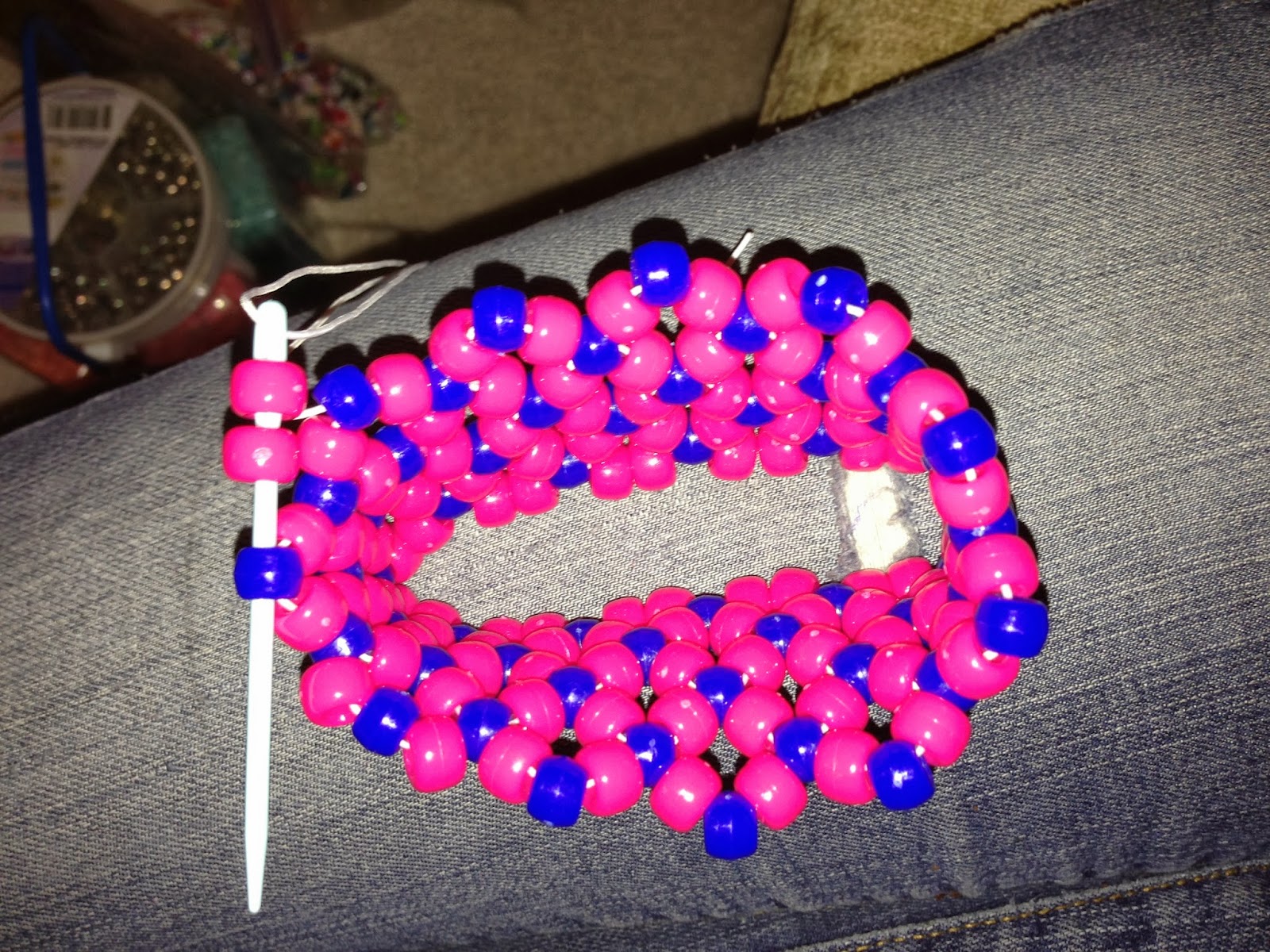 Kandi Tutorials with Rose: 3D Kandi Cuff