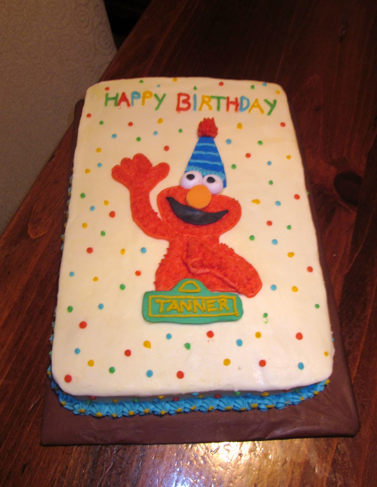Second Generation Cake Design: Elmo Birthday Cake