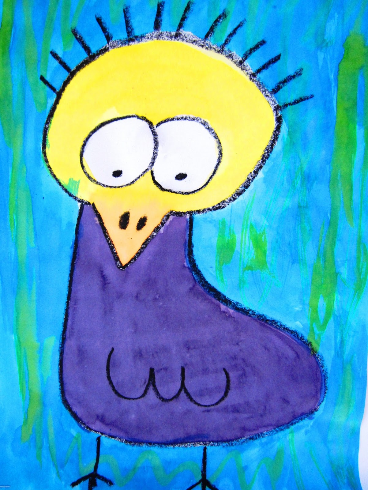 Blackas Bloggers: James Rizzi-Inspired Birds