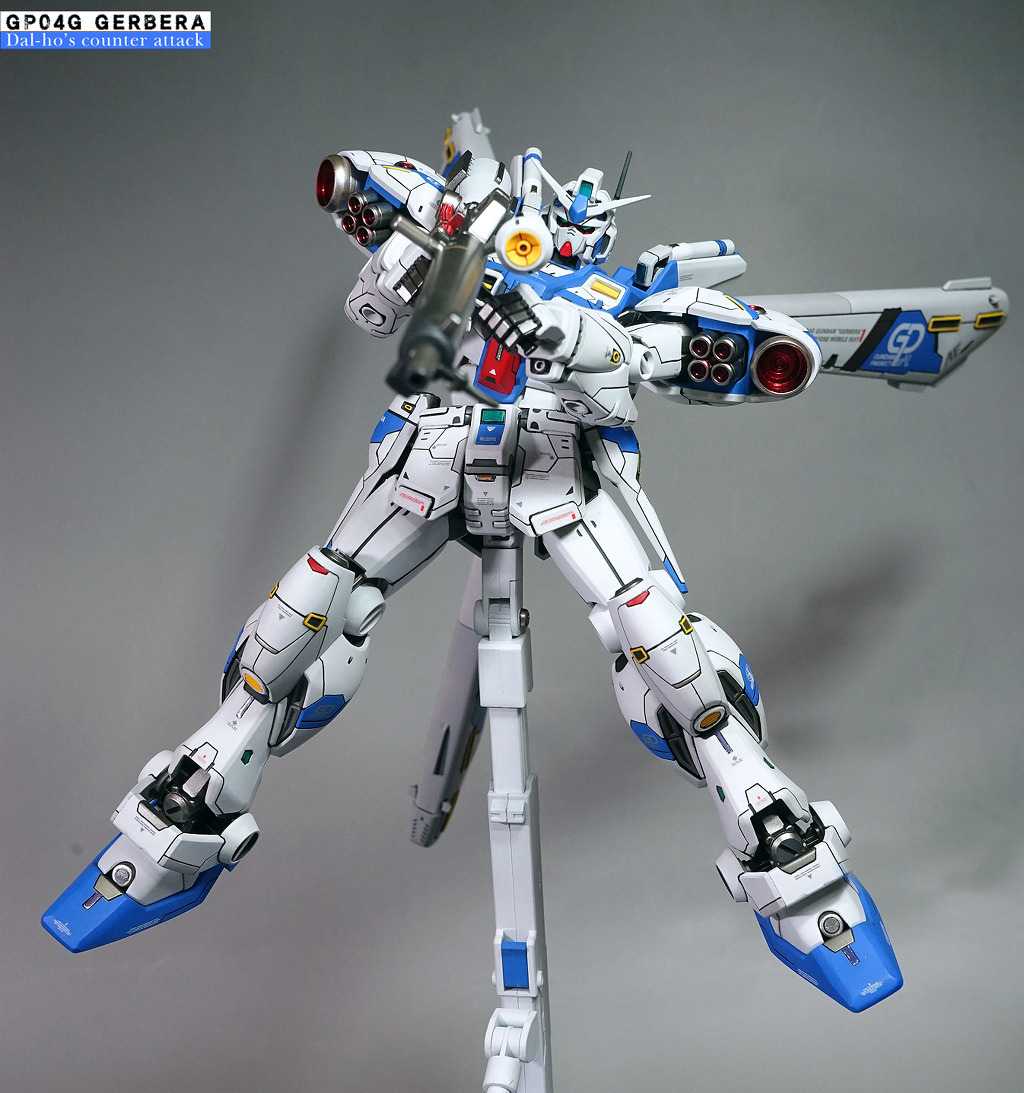 GUNDAM GUY: RE/100 Gundam GP04 Gerbera - Customized Build