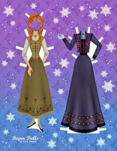 Las Recortables de Veva e Isabel: Frozen Elsa y Anna