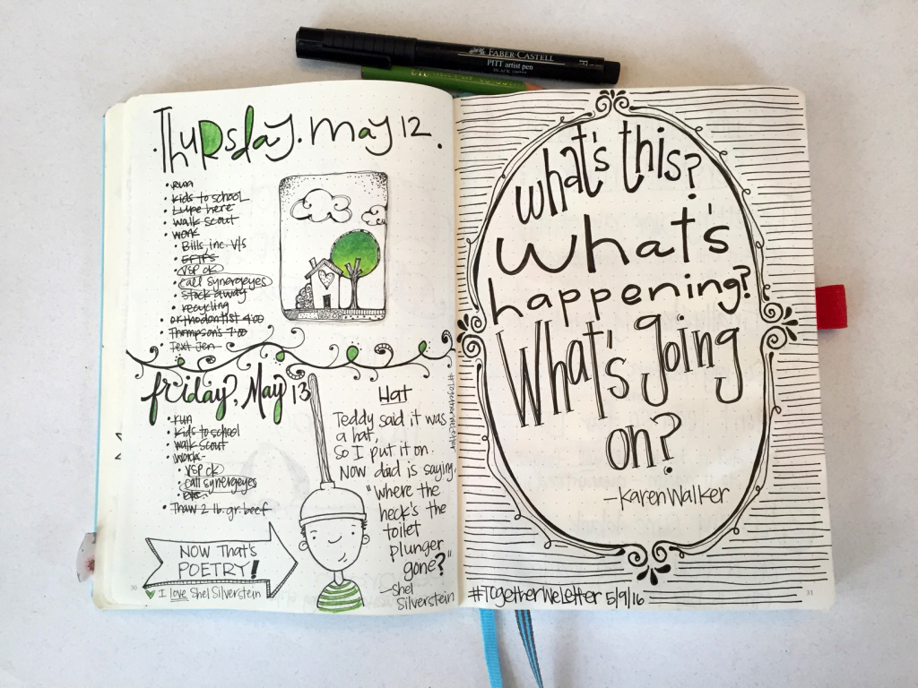 T. Matthews Fine Art: Bullet Journal - Pages 30-31