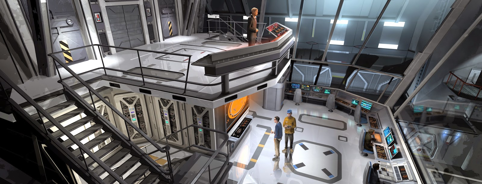 Jim Martin Concept Art: Observation Deck