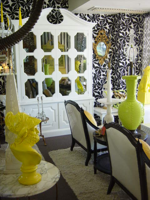 Newport Avenue Antiques: HOLLYWOOD REGENCY...SUMMERTIME....LEMON AND LIME!