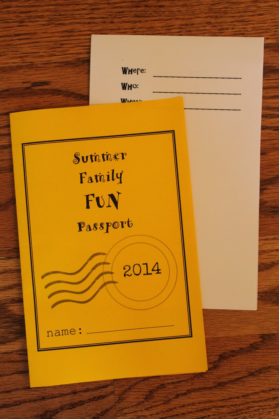 Keeping up with the Kiddos: Summer Family FUN Passport