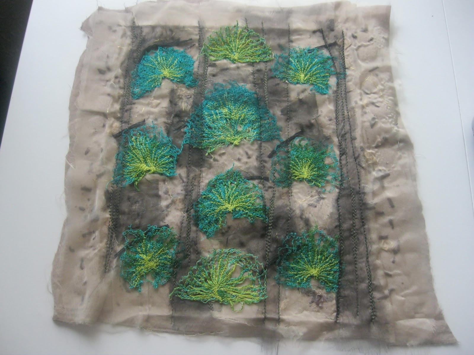 Amanda's Textiles log - A Creative Approach: Stage 3 - Applied fabric ...