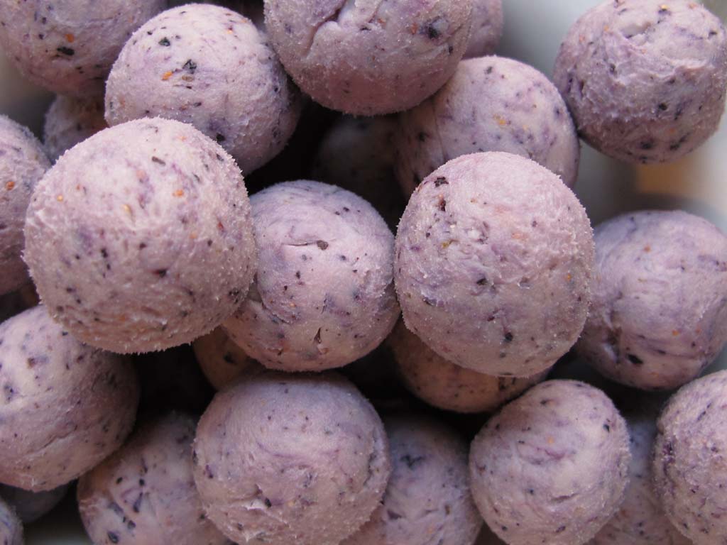 Blueberry Cream Truffles