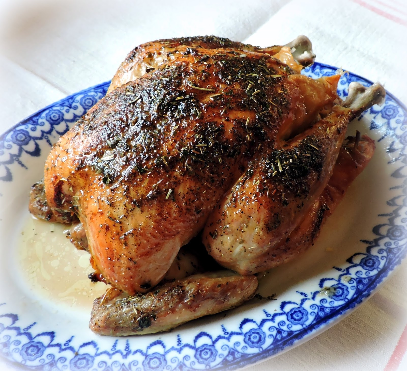 Roast Chicken with Lemon & Garlic | The English Kitchen