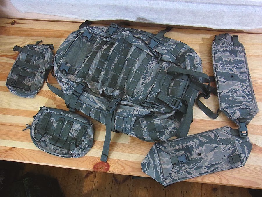 Webbingbabel: USAF DFLCS Multi-Mission Rucksack ABU