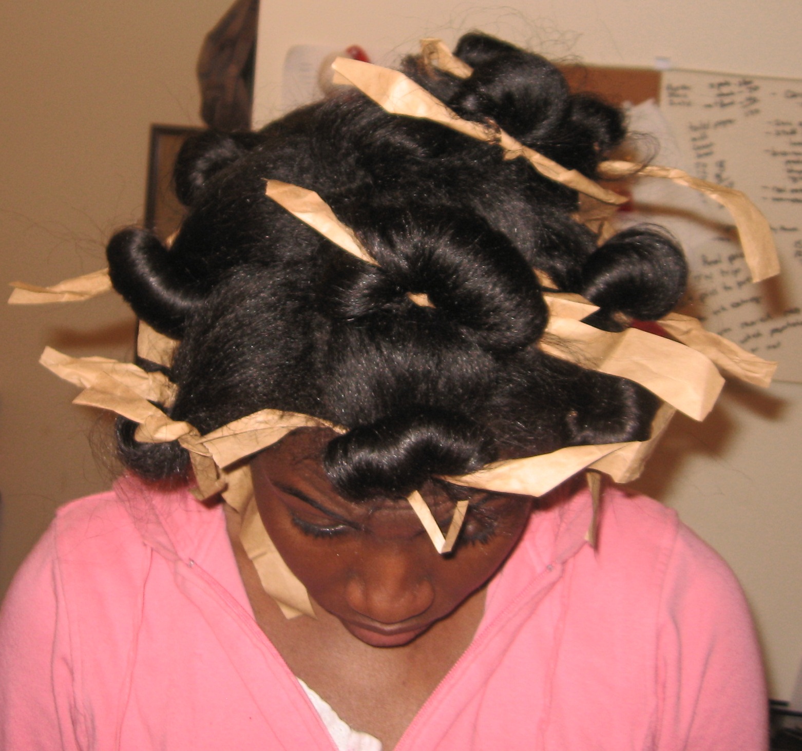MzNappyTrini.com: Adventures with Paper Bag Curls