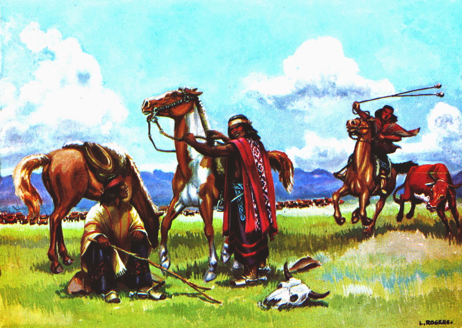 Historia desde Neuquén: Los araucanos según la revista Mampato