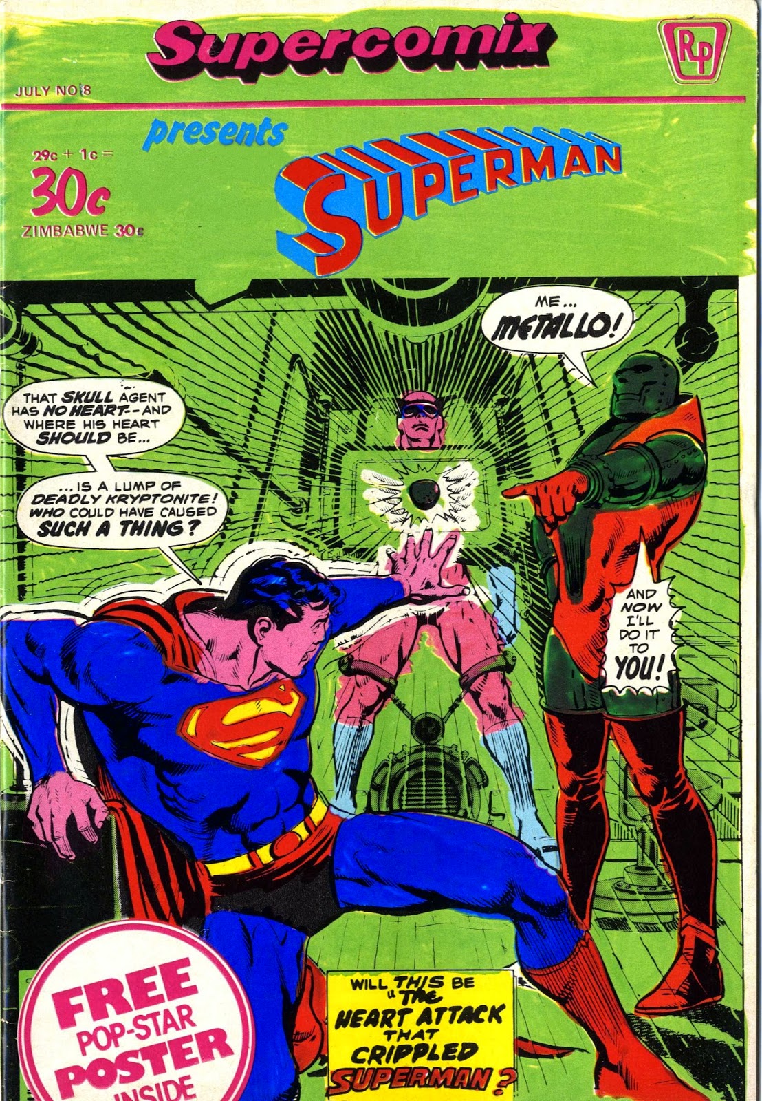 South African Comic Books: Supercomix Superman
