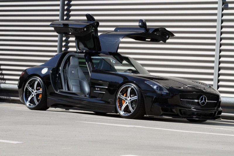 Custom Cars Wallpapers™: Mercedes Benz SLS AMG