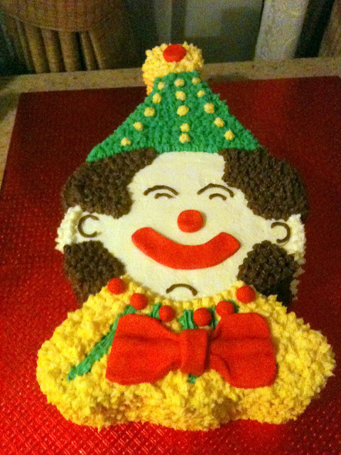 Reshna and Sunehra's Amazing Cakes: The Amazing Clown Cake