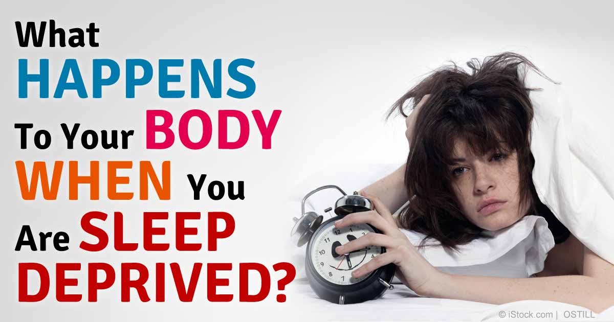 The Effects of Sleep Deprivation On Your Body