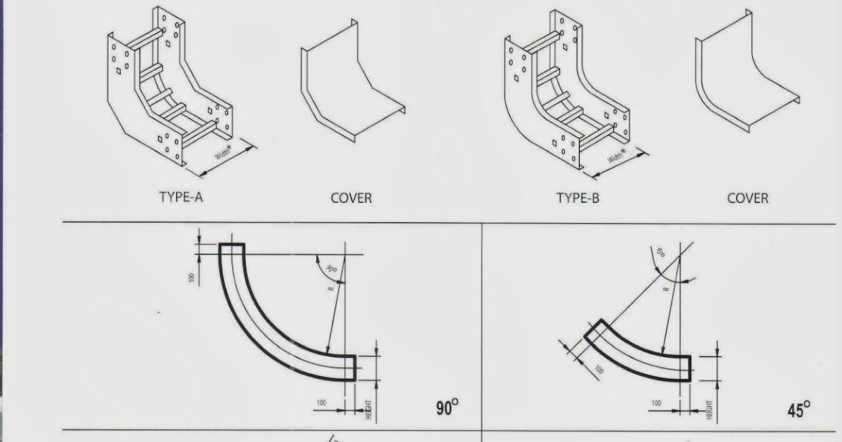 Instrumentation: CABLE TRAY LADDER TYPE-FITTINGS&COVERS VERTICAL ELBOW ...
