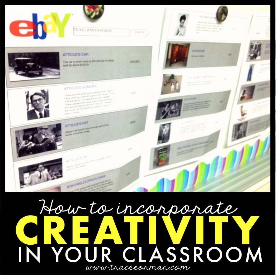 Mrs. Orman's Classroom: Encourage Creativity in Your Classroom