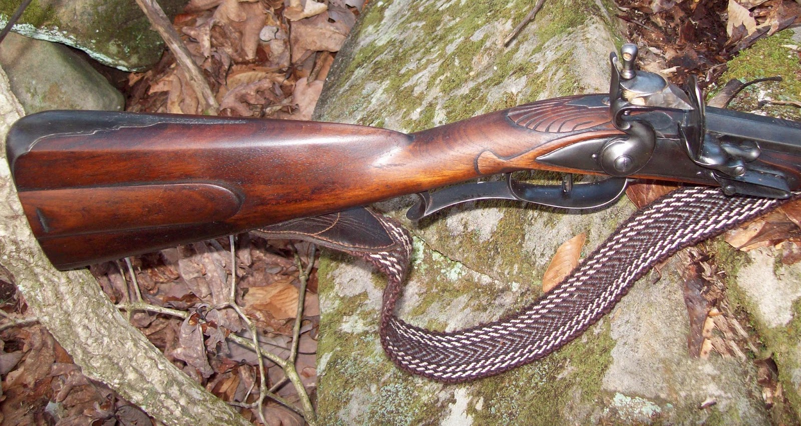 Contemporary Makers: Mike Brooks Rifle with Curt Lyles Hunting Pouch ...
