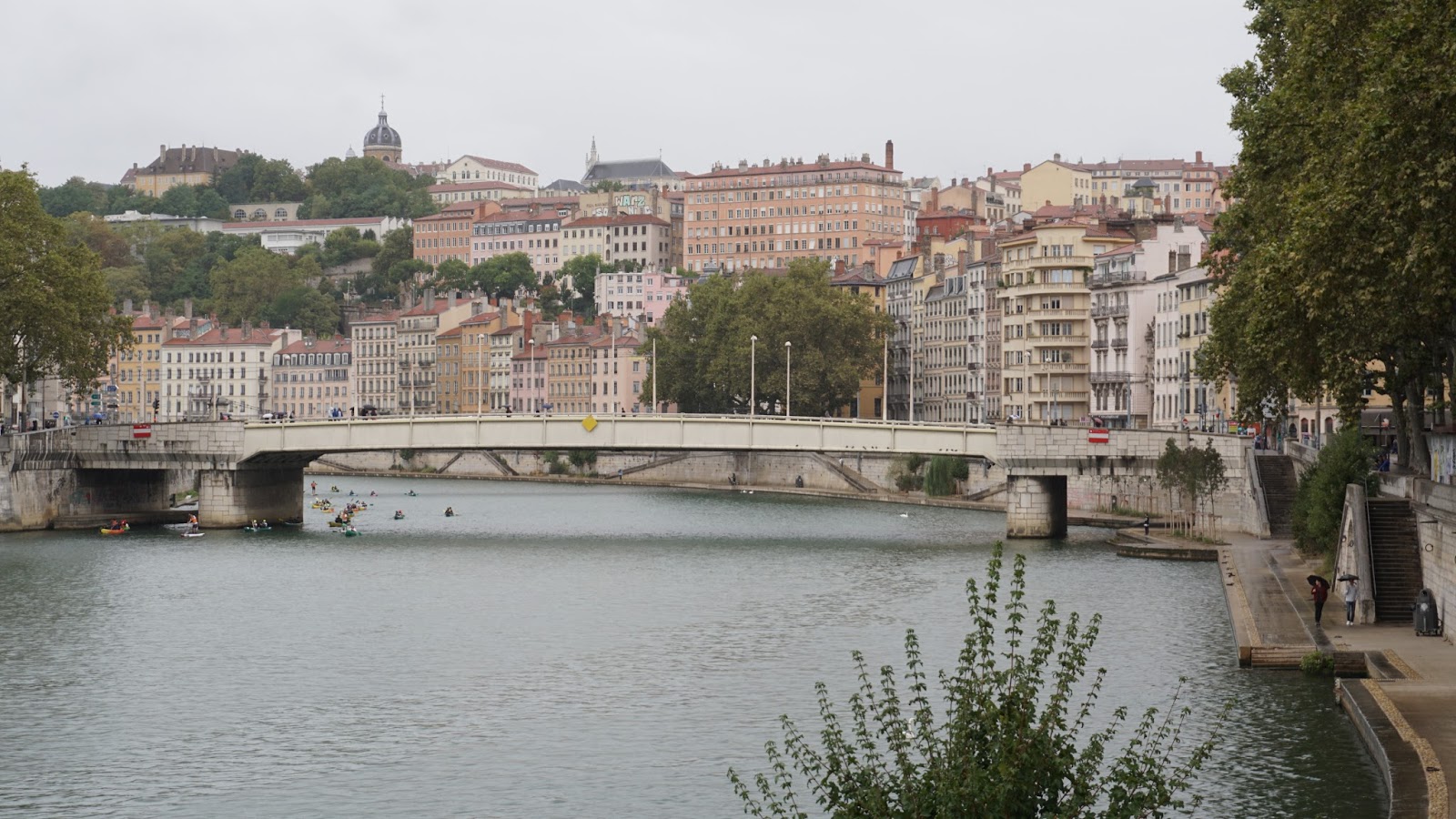 Bridge of the Week: Bridges of Lyon, France: Pont de La Feuillee across ...