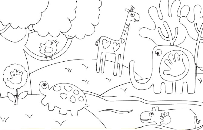 Hi5 Coloring Pages Coloring Pages