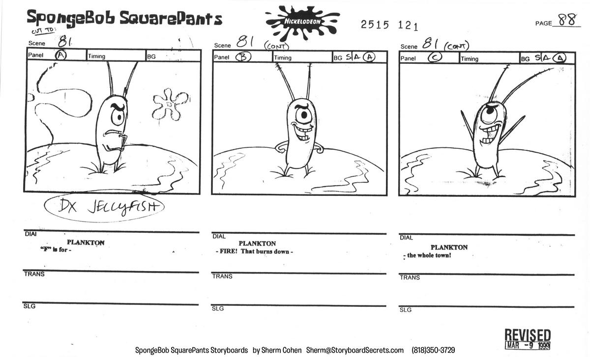 Sherm Cohen Storyboard Artist: SpongeBob Storyboards: The FUN Show
