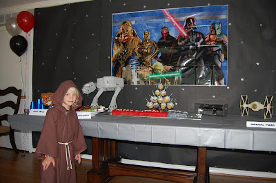 The Harrison Clan: Brady's 6th Birthday Party...Star Wars Style