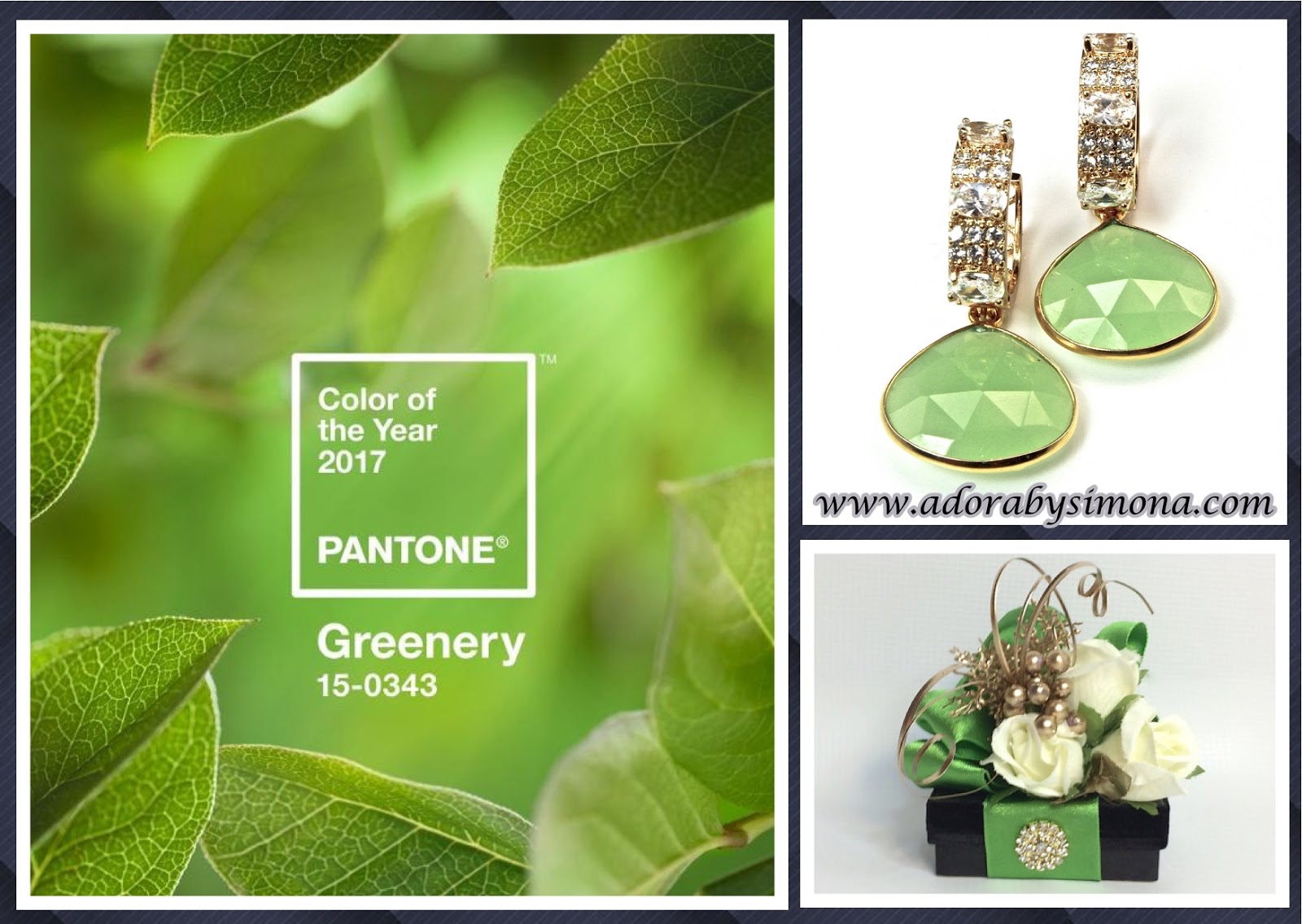 ADORA by Simona: A Color of Elegance - Greenery, Pantone's Color of the ...