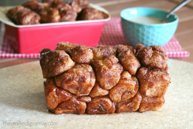 Cinnamon Pull Apart Mini Loaves with West Elm - The Crafted Sparrow